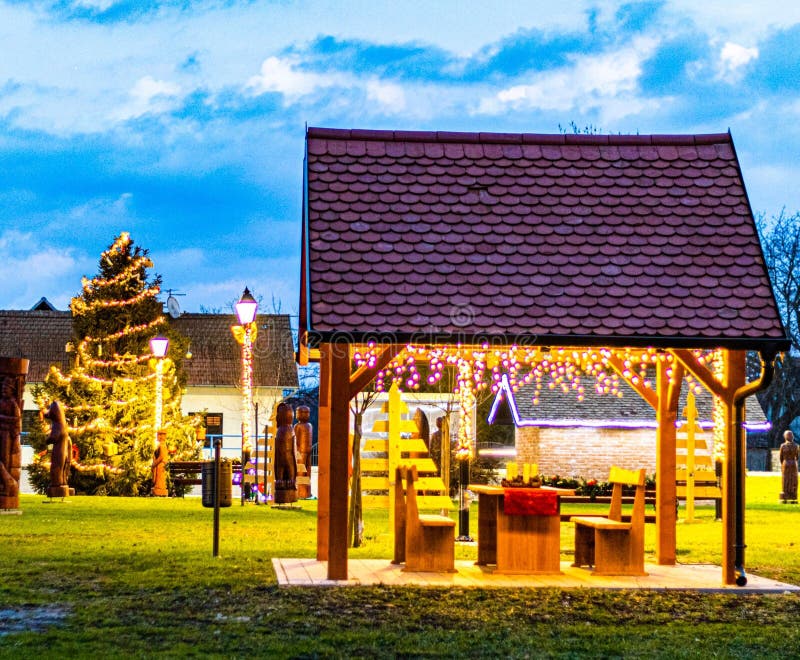 Advent Time of the Year in My Village Stock Photo - Image of tourism ...