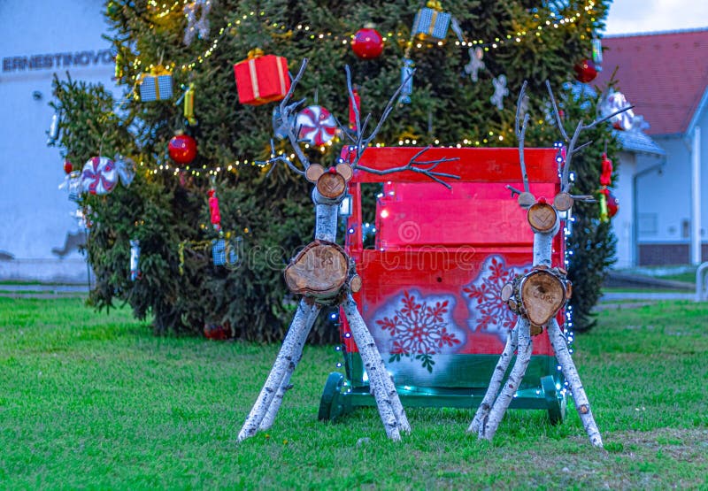 Advent Time of the Year in My Village Stock Image - Image of festival ...