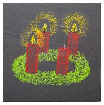 Advent Wreath Drawing Stock Photos - Free & Royalty-Free Stock Photos ...