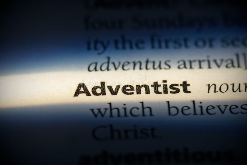 Adventist stock image. Image of english, minimal, dictionary - 161577093
