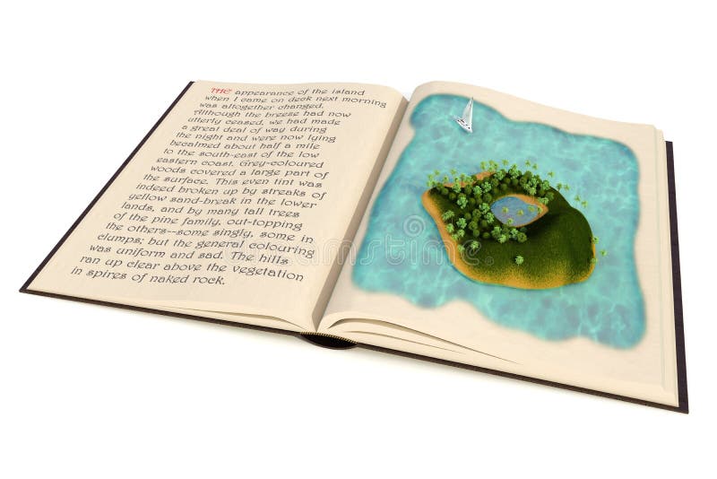 Adventure book stock illustration. Illustration of nature - 16114048