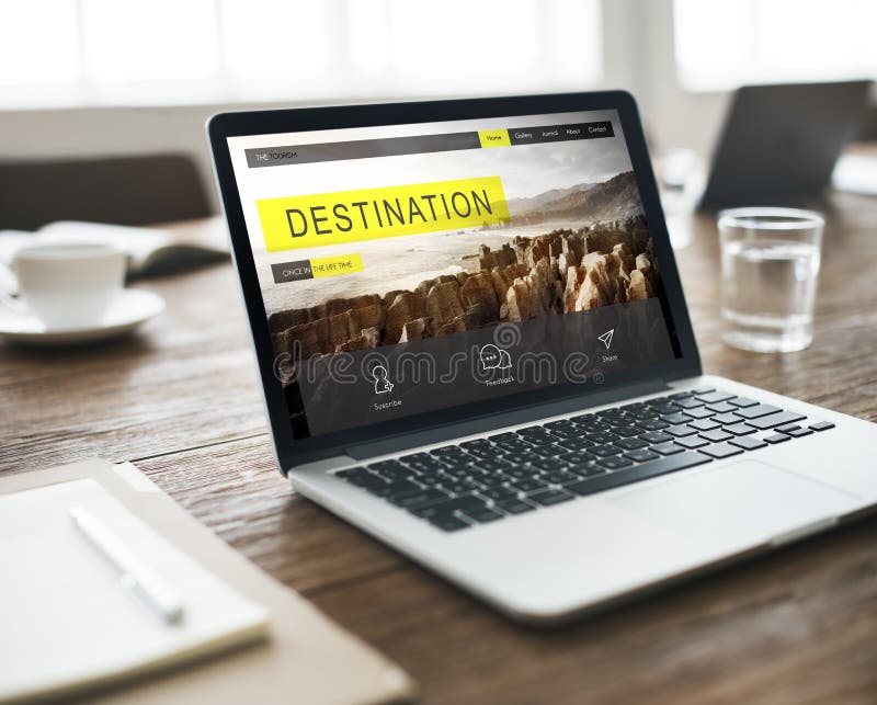 Adventure Exploration Destination Travel Wanderlust Concept Stock Image ...