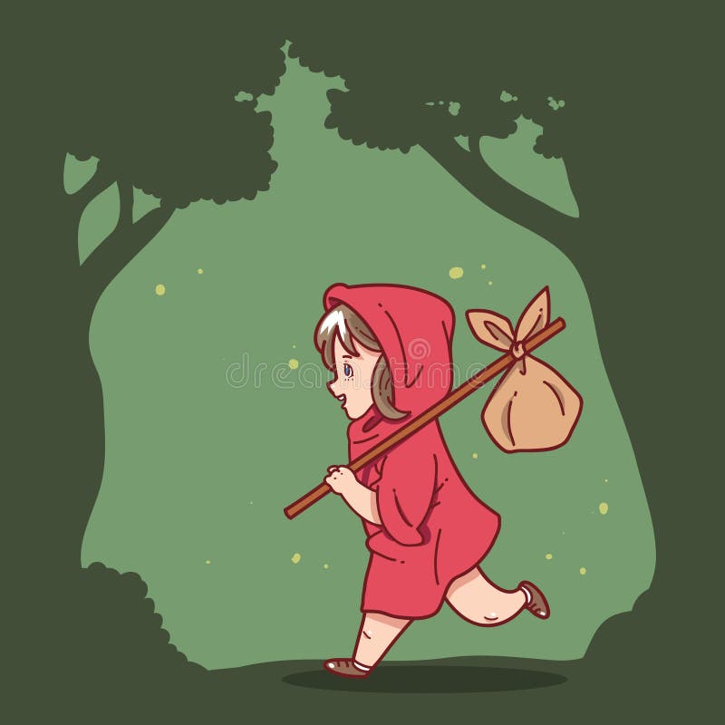 Adventure Girl Stock Vector Illustration Of Hand Nature 80766760