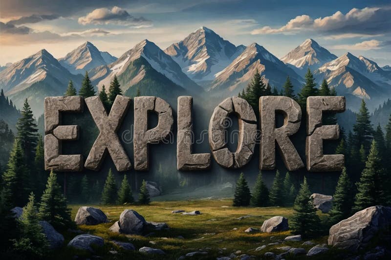 Adventure-Inspiring 3D Explore Text Effect for Travel and Discovery ...