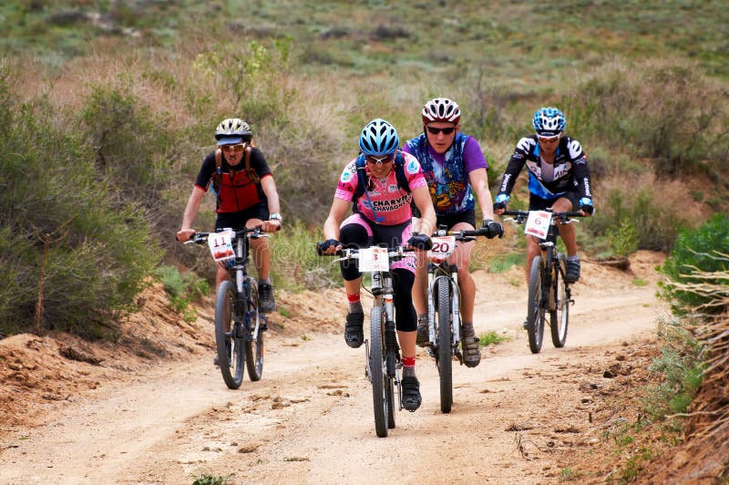 Adventure Mountain Bike Competition Editorial Photo - Image of fast ...