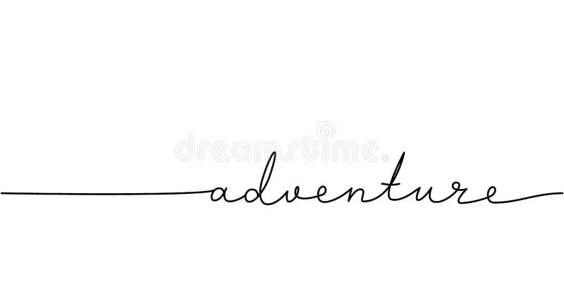 Adventure Continuous Line Drawing Stock Illustrations – 953 Adventure ...
