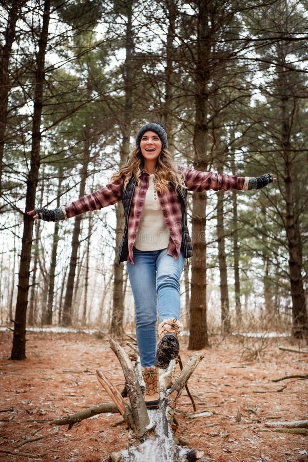 Adventure is Worthwhile in Itself. Rearview Shot of a Young Man ...