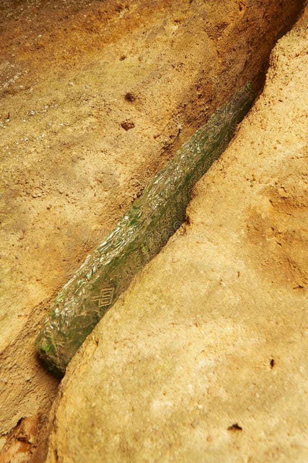 Finding Of Tabula Smaragdina In Abandoned Cave Sanctuary Stock Image Image Of Code Artifact