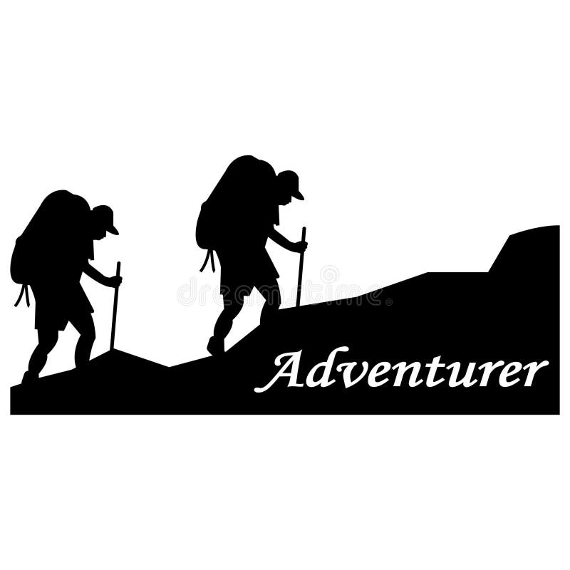 Adventurer icon design stock vector. Illustration of recreation - 319439951