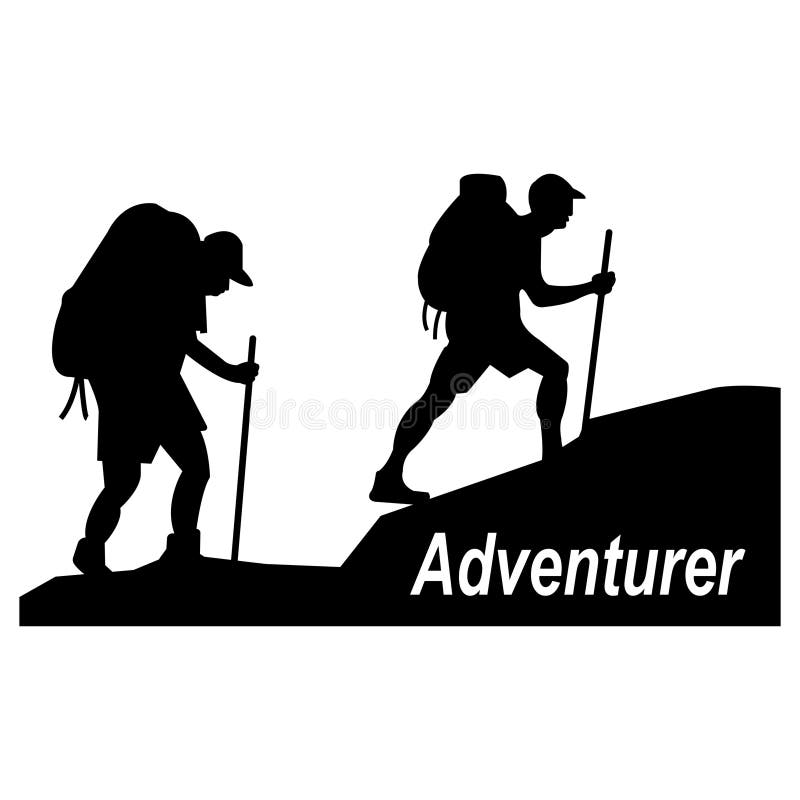 Adventurer icon design stock vector. Illustration of journey - 319439962