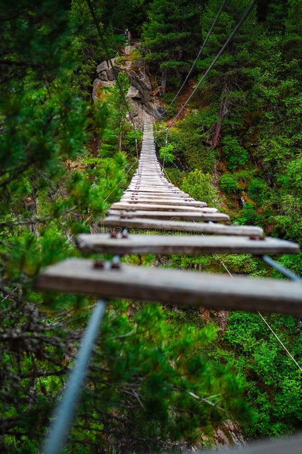 Adventurous Path through a Majestic Landscape Stock Image - Image of ...