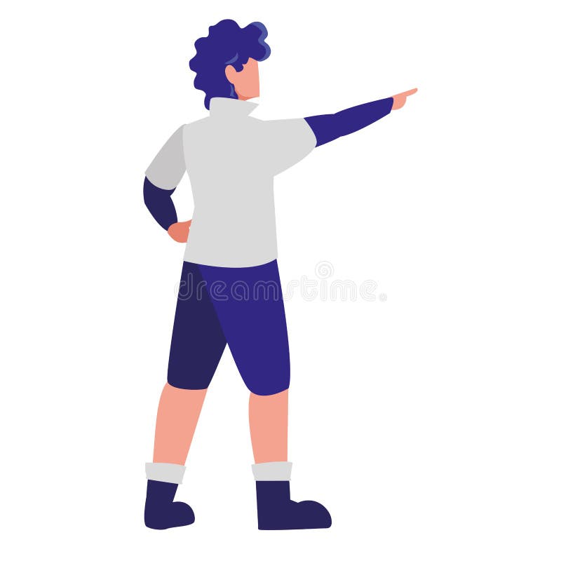 Adventurous Man Avatar Character Stock Vector - Illustration of cloth ...