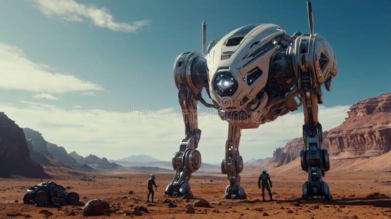 AI Exploration Team - Ai Generated Digital Art Stock Illustration - Illustration of team ...