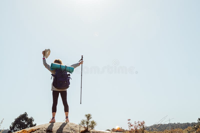 Adventurous Woman on Safari Stock Photo - Image of leisure, studio ...