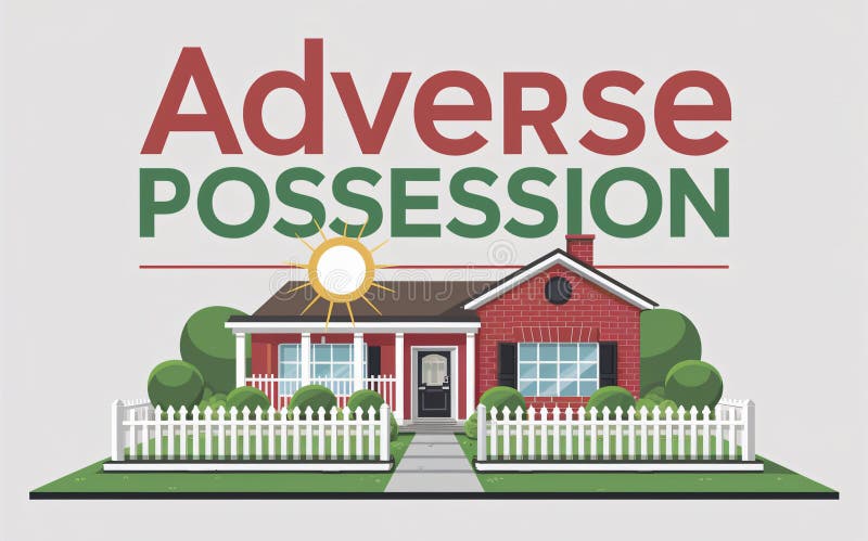Illustration of the Term Adverse Possession Stock Illustration - Illustration of title, statute ...