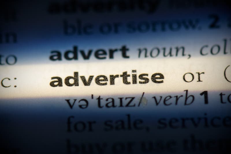 Advertise stock photo. Image of minimal, book, education - 161577768