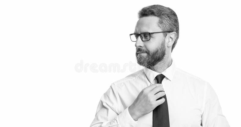 Advertisement Banner of Man Isolated on White. Advertisement Banner of ...