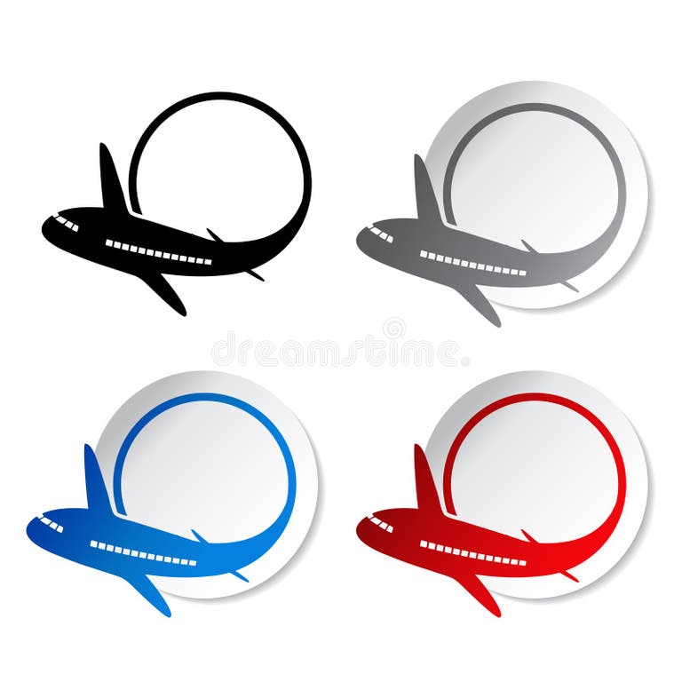 Airplane Circle Stock Illustrations – 16,587 Airplane Circle Stock ...