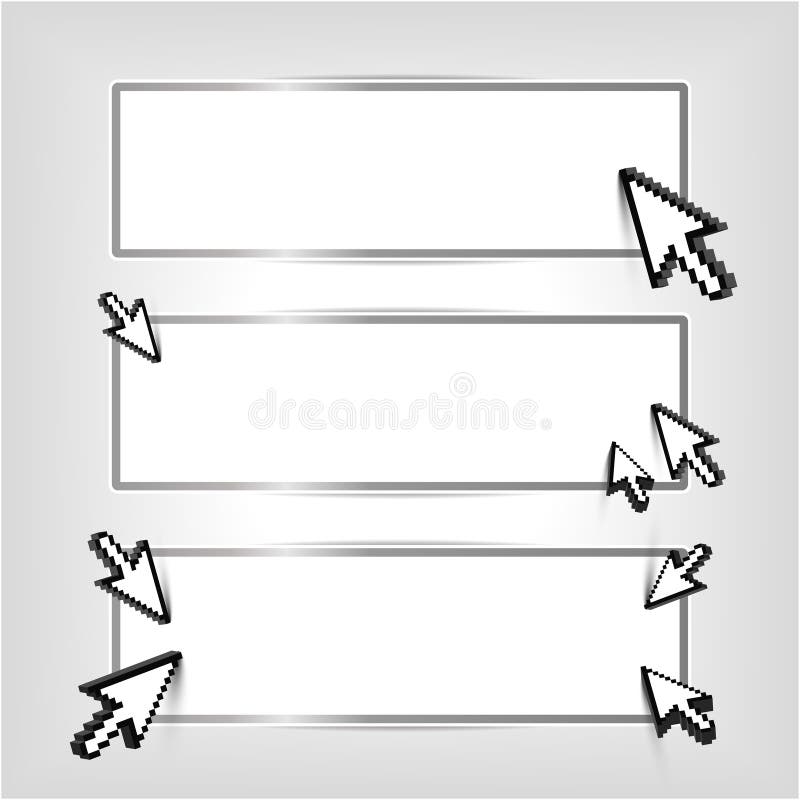3D Mouse Arrow Cursor with Shadow. Stock Vector - Illustration of ... 3D Mouse Arrow Cursor with Shadow. Stock Vector - Illustration of ...