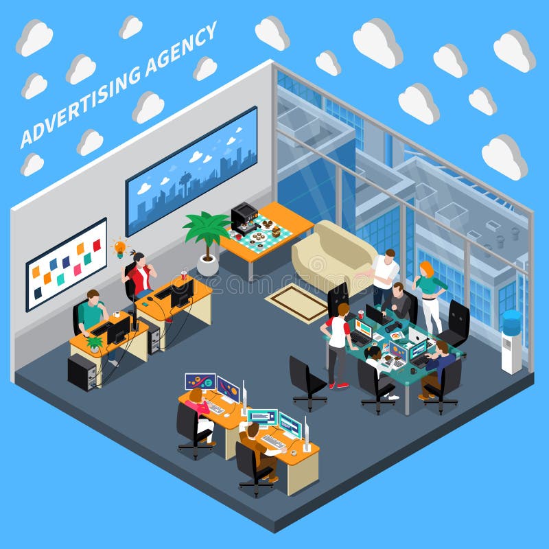 Advertising Agency Staff Stock Illustrations – 314 Advertising Agency ...