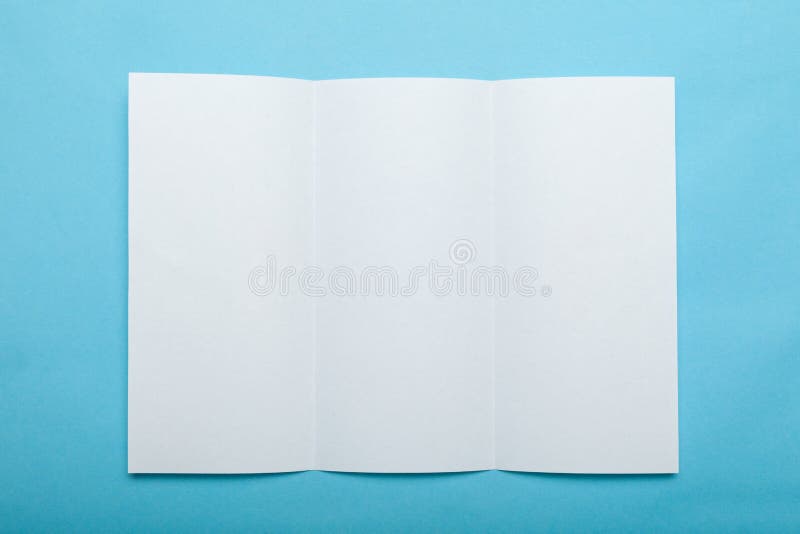 Advertising Art Blank, Paper Blank, Flyer Mockup Stock Image - Image of ...