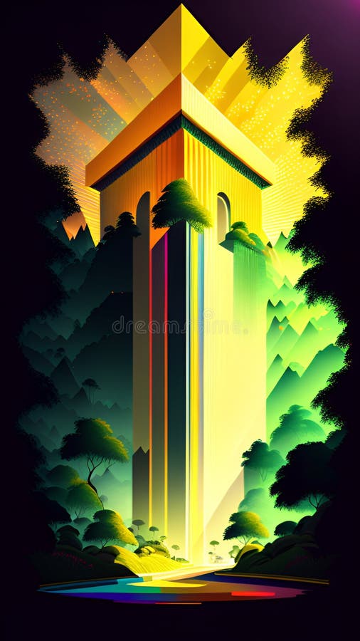 Advertising Background Dynamic Halo Background Magic Shading Design ...