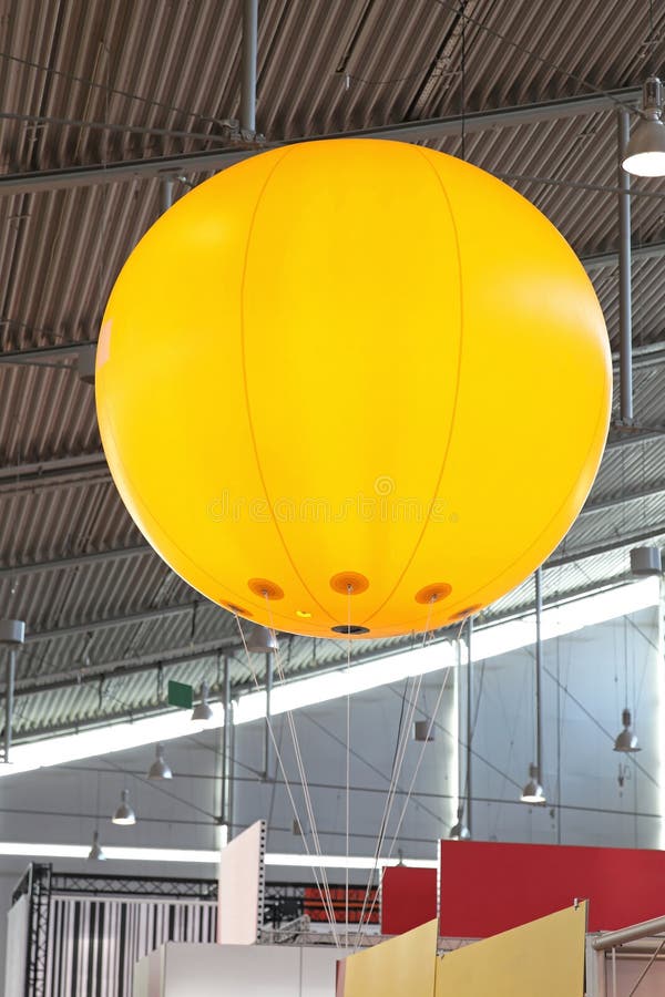 Advertising balloon stock image. Image of commercial - 30418499