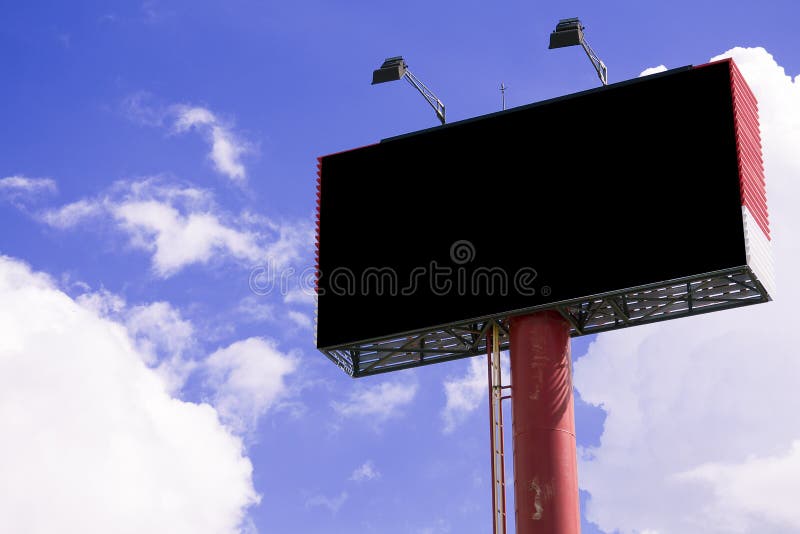 Advertising big board editorial photo. Image of communication - 77279281