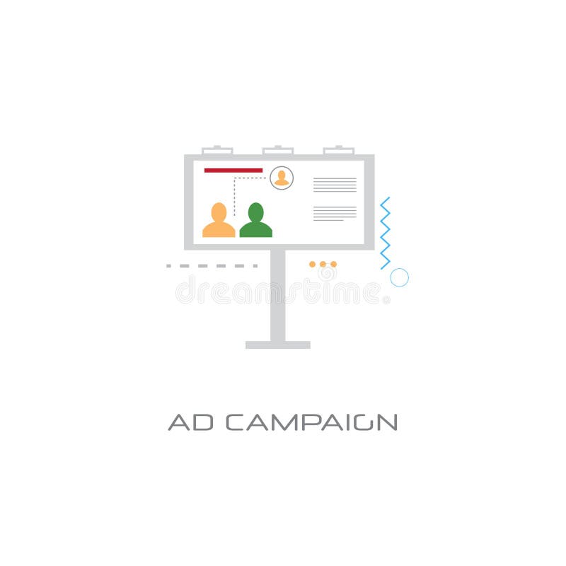 Advertising Billboard Ad Campaign Concept Marketing Optimization White ...