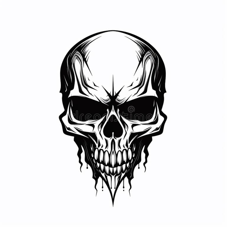 Advertising Campaign stock illustration. Illustration of skeleton ...