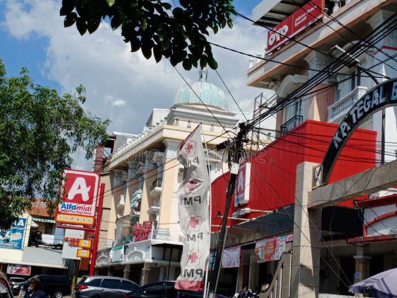 Advertising in City of Surakarta Central Java Editorial Image - Image ...