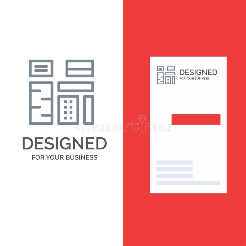 Advertising, Content, Feature, Native, Premium Grey Logo Design and ...