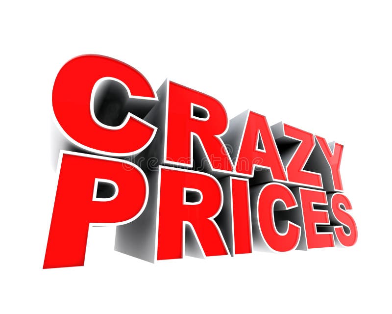 Price down concept stock illustration. Illustration of crack - 37965061