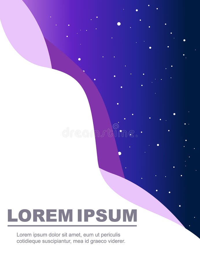 Advertising Flyer Design with Text on White Background and Open Space ...