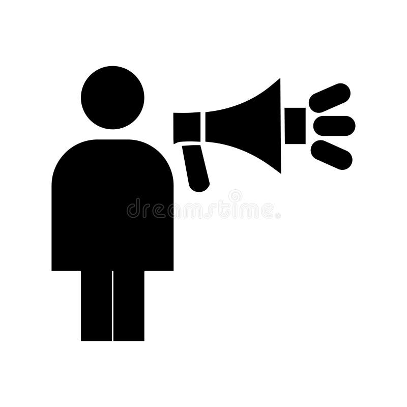 Advertising Isolated Vector Icon Which Can Easily Modify or Edit Stock ...