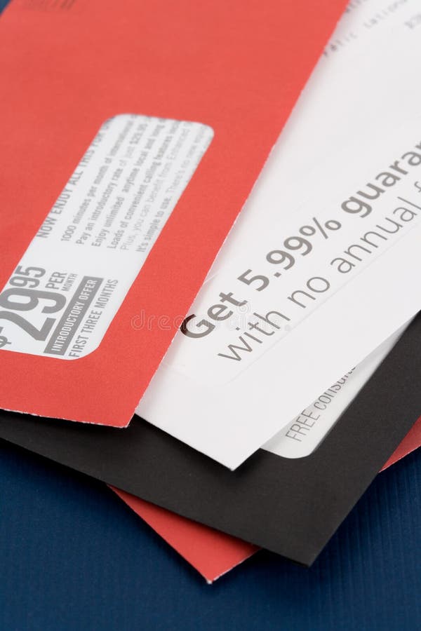 Advertising mail concept stock image. Image of letter - 192132595