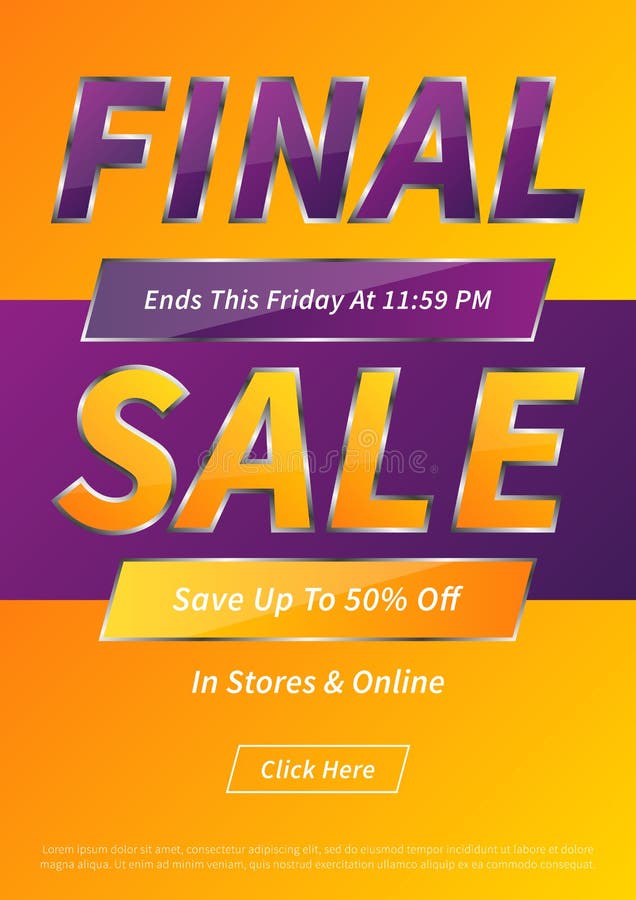 Poster Best Deal Limited Offer Creative Concept Stock Vector ...