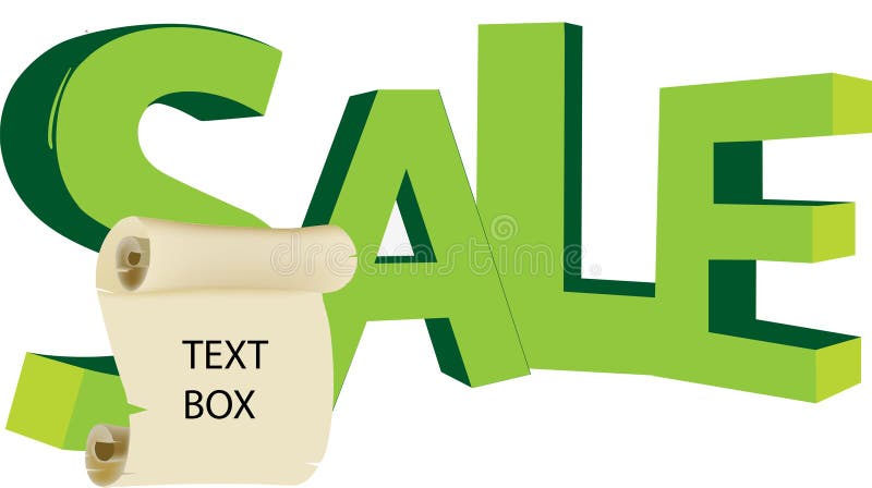 Advertising Sign with Great Discounts and Sales- Stock Vector ...