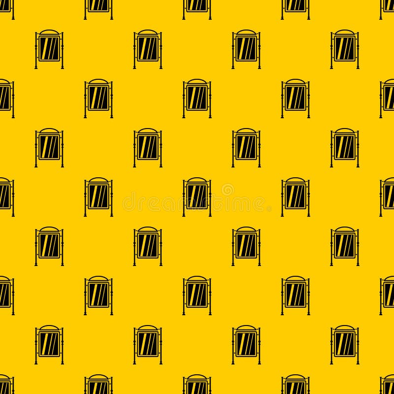 Advertising Sign Pattern Vector Stock Vector - Illustration of black ...