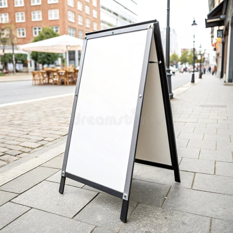 Advertising Stand Isolated on Transparent Background Stock Illustration ...