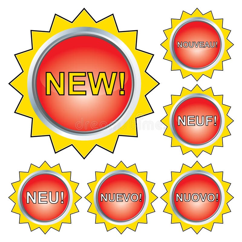 New stickies stock vector. Illustration of clip, detach - 2781584