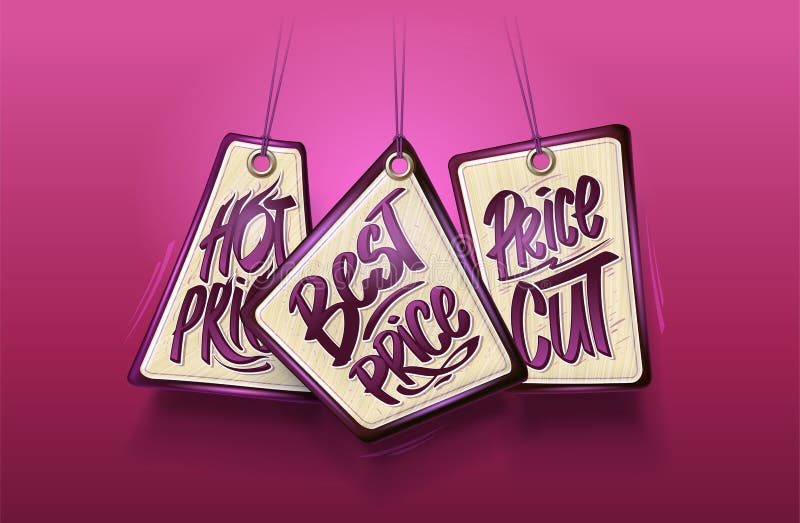Advertising Tags Collection - Best Price, Price Cut, Hot Price Stock ...