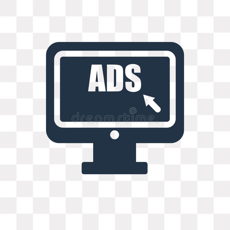 Advertising Vector Icon Isolated on Transparent Background, Advertising ...