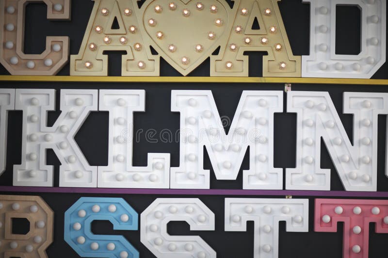 Advertising stock photo. Image of decor, inscription - 89051630