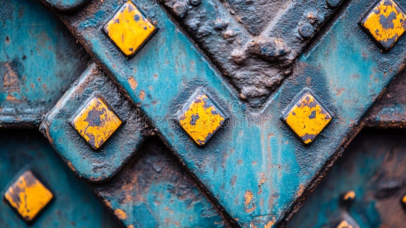 An Advertising or Web Design Background with a Navy Blue Metal Texture ...