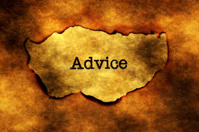 Advice on paper hole stock photo. Image of solution - 170337494