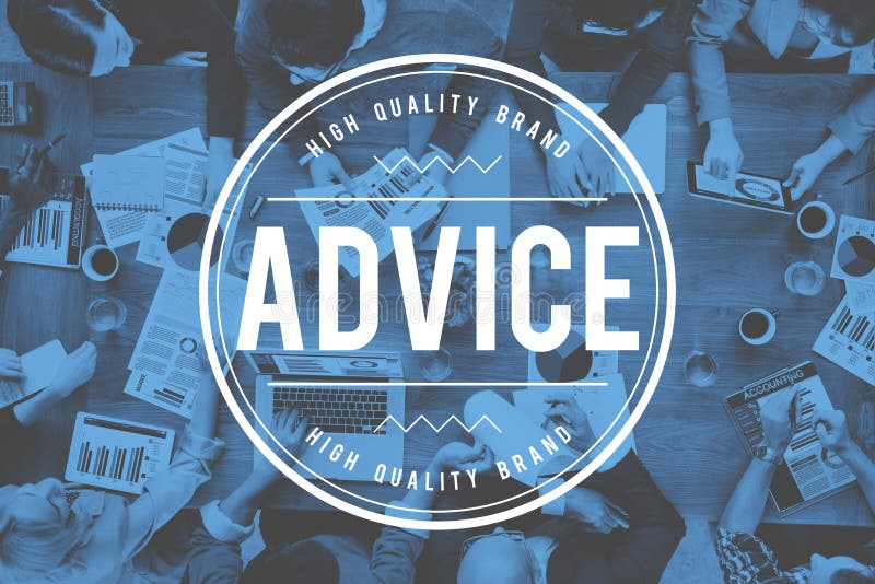 Advice Tips Consultation Guide Concept Stock Image - Image of ethnic ...