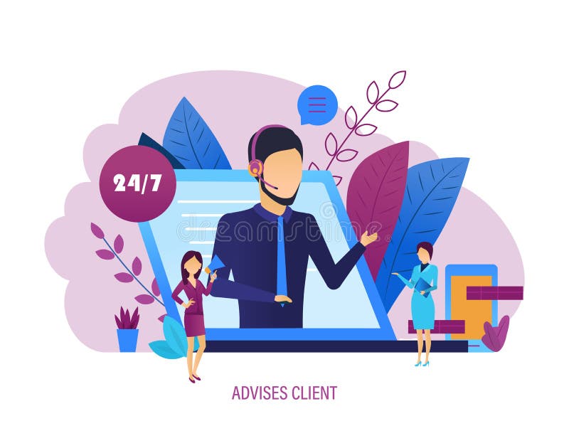 Virtual Help Desk Stock Illustrations – 639 Virtual Help Desk Stock ...