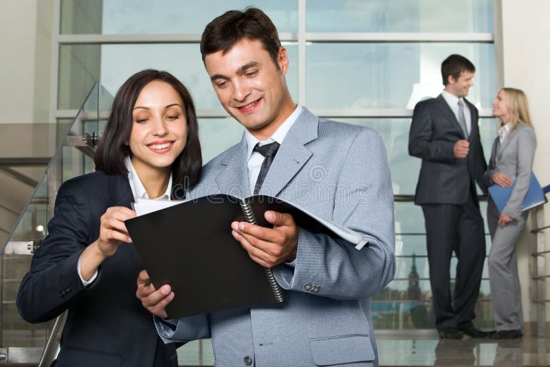 Advising stock photo. Image of colleague, businesswoman - 5174820