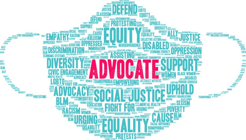 Advocate word cloud stock vector. Illustration of barrister - 146238480